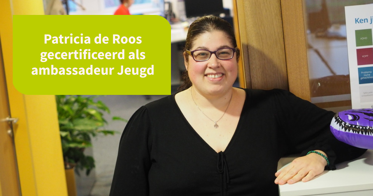 Patricia de Roos gecertificeerd als Ambassadeur Jeugd | Triade Vitree