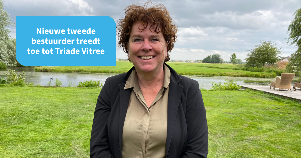 Nieuwe bestuurder treedt toe tot Triade Vitree | Triade Vitree
